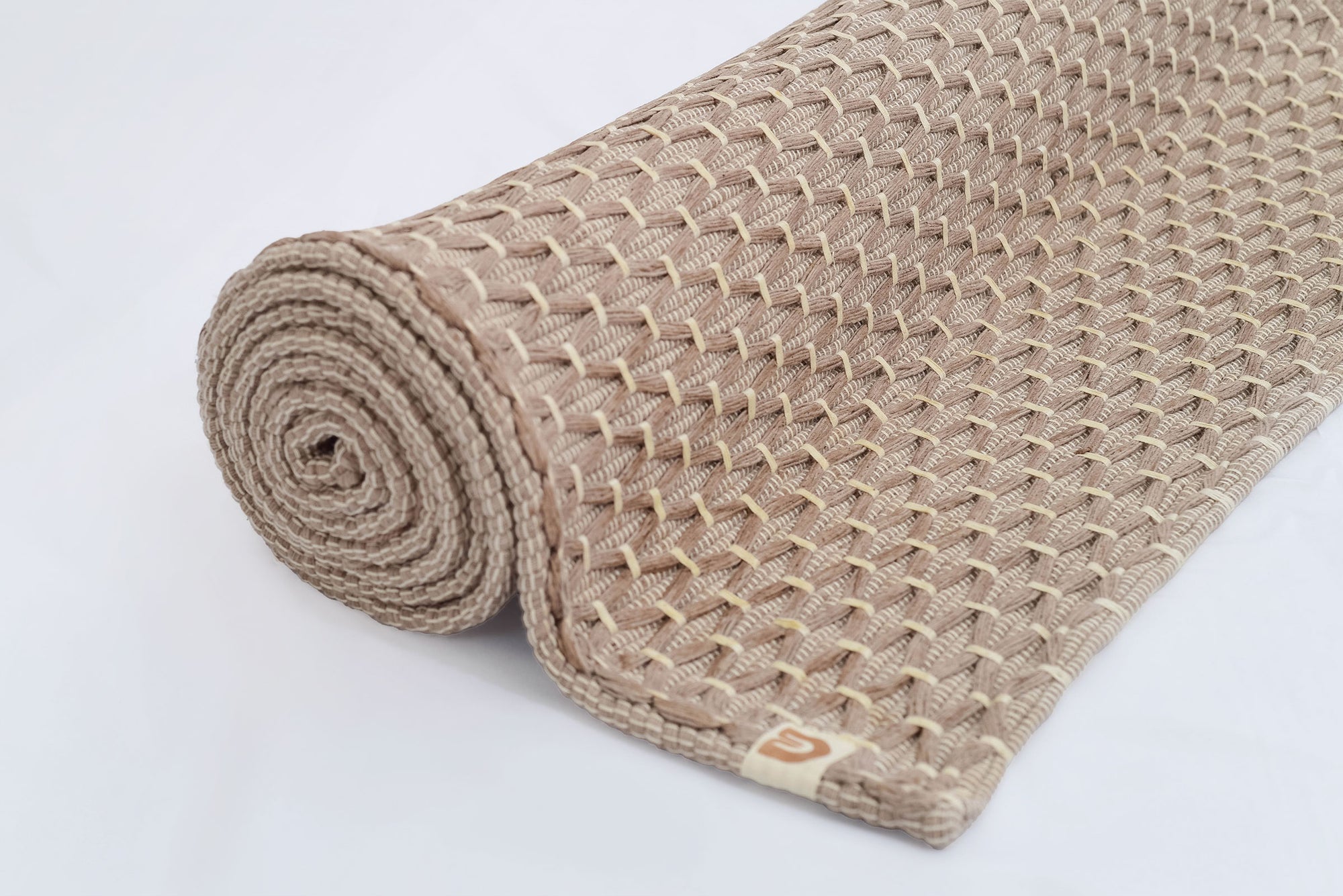 Diamond Yoga Mat - Clay 7mm - Organic Cotton